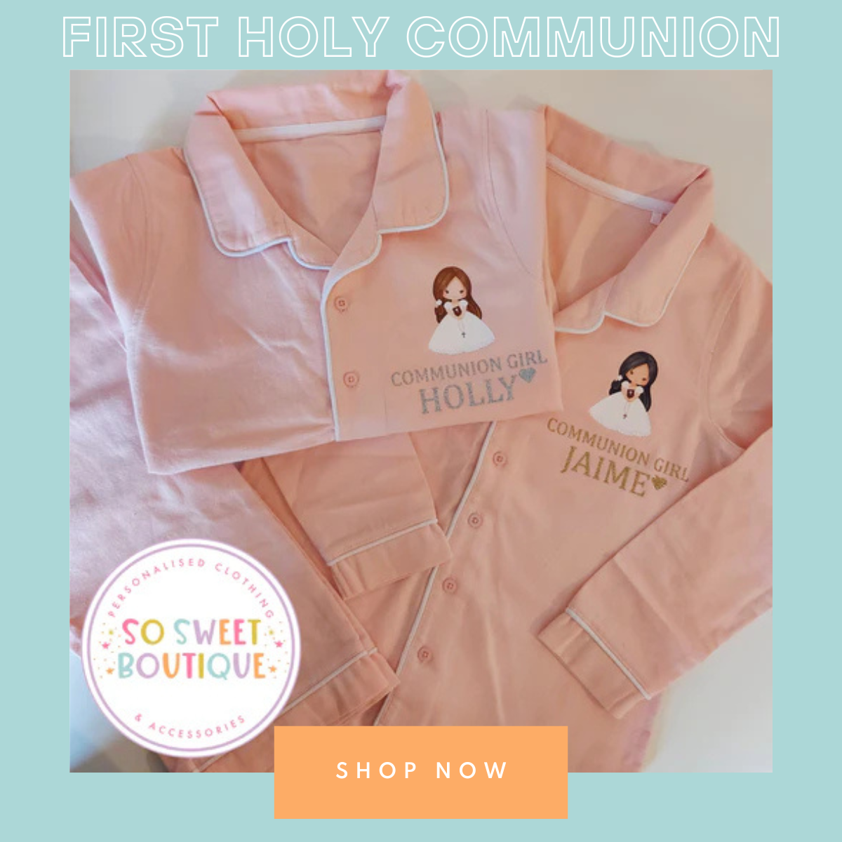 Personalised First Holy Communion Day